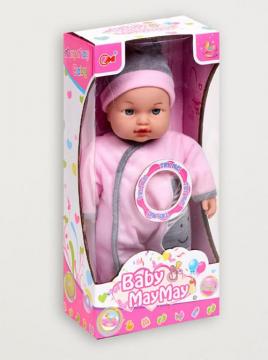 Poupon corps souple sonore Rose - 14.90